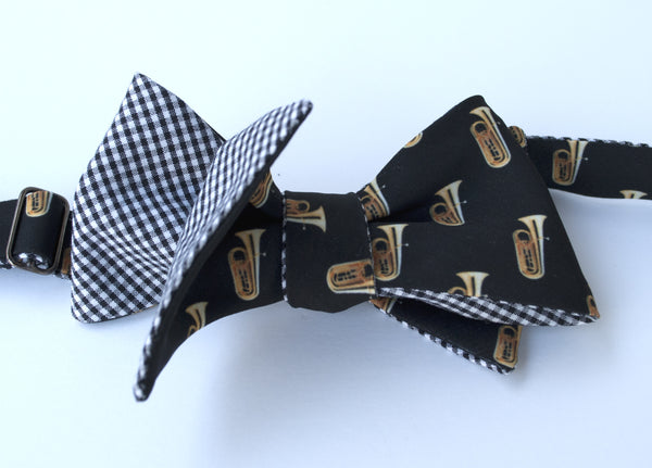 Tuba Bow Tie - black – Great Knots